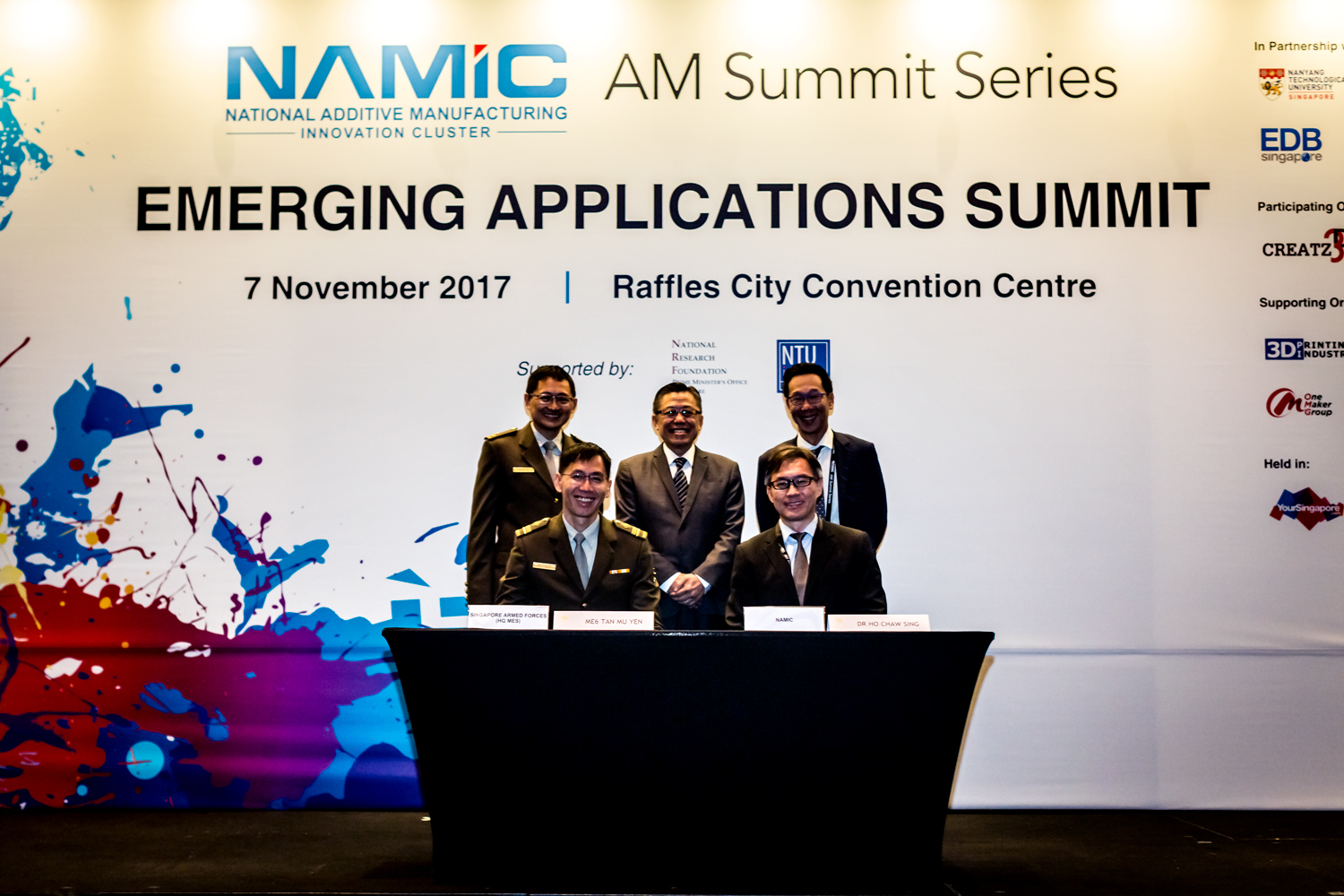 MOU signing between Singapore Armed Forces Headquarters for Maintenance ...